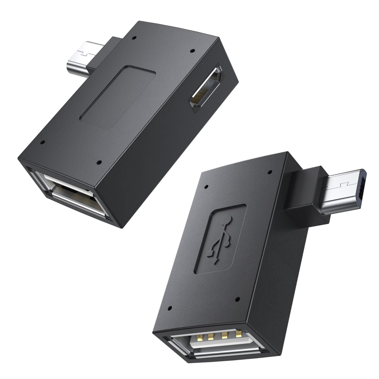 ・【Mciro OTG アダプター*2】このマイクロ USB OTG アダプターで、キーボード、マウス、U ディスク、USB フラッシュ ドライブ、USB カード リーダー o あなたのストリーミング棒またはマイクロ USB ホスト デバイ...