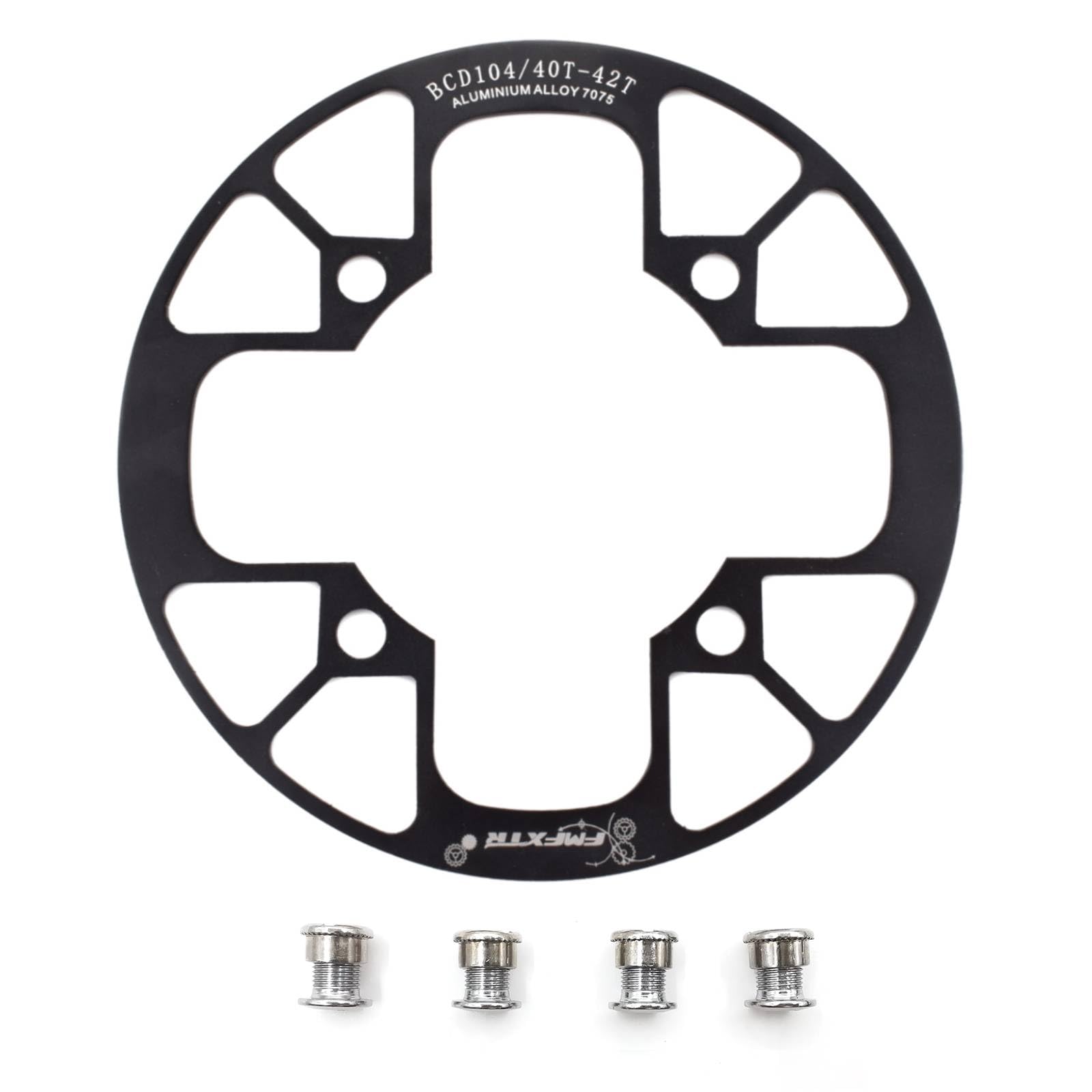 ・◆【高品質素材】プレミアムアルミ合金、高強度、耐摩耗性、耐久性のある構造で作られています。マウンテンバイクのチェーンリングガードの古いものや壊れたものを素早く交換できます。・◆【効果的な保護】あなたのチェーンリングのための偉大なアクセサリ...