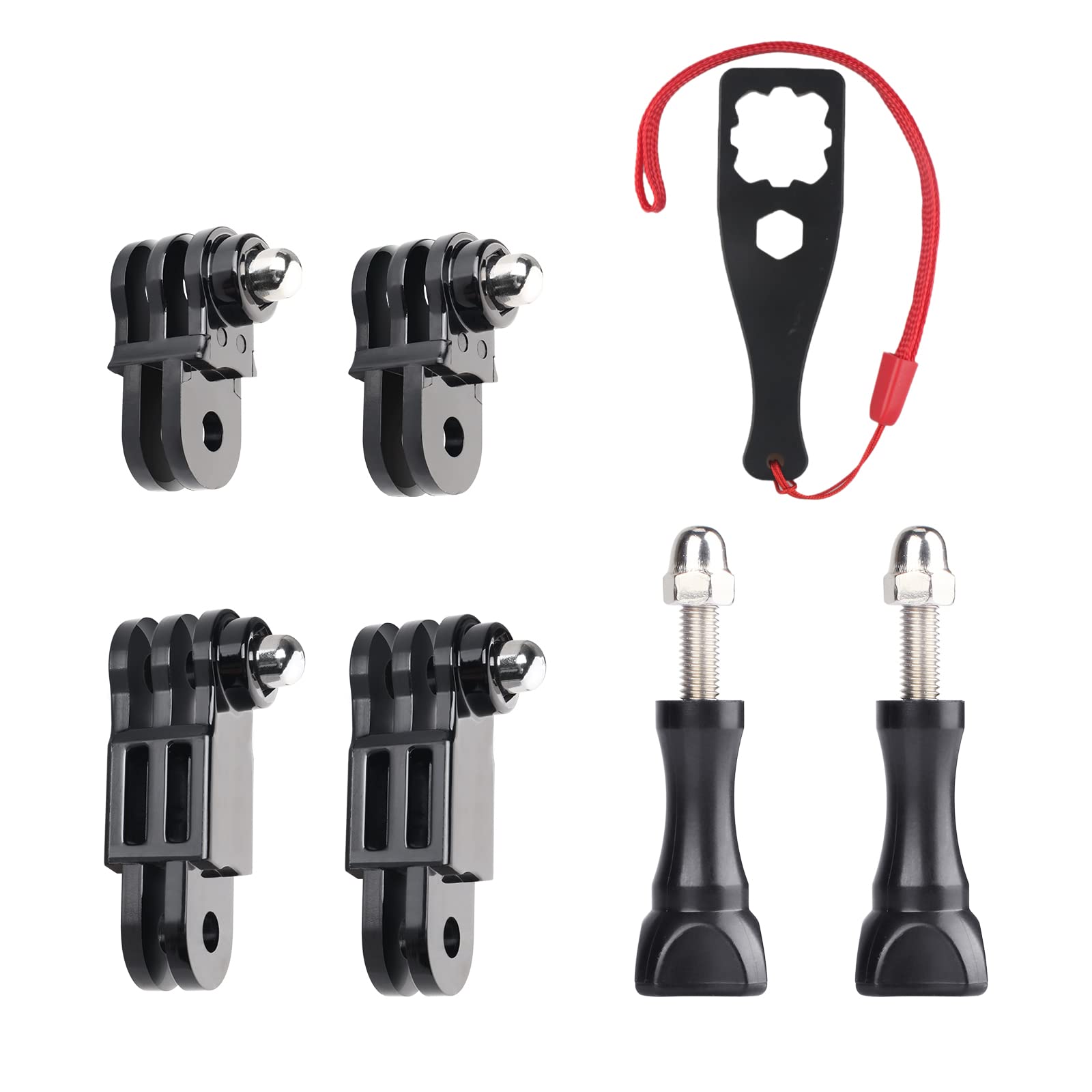 ・バイクのヘルメットにマウントして固定し、ブラケットの延長やカメラの角度調整、方向変換に便利です。・アームを延長して高さを調整し、違う高度・角度からの撮影が楽しめます。 同方向 35mm 50mm。・GoPro Hero12/10/11/1...