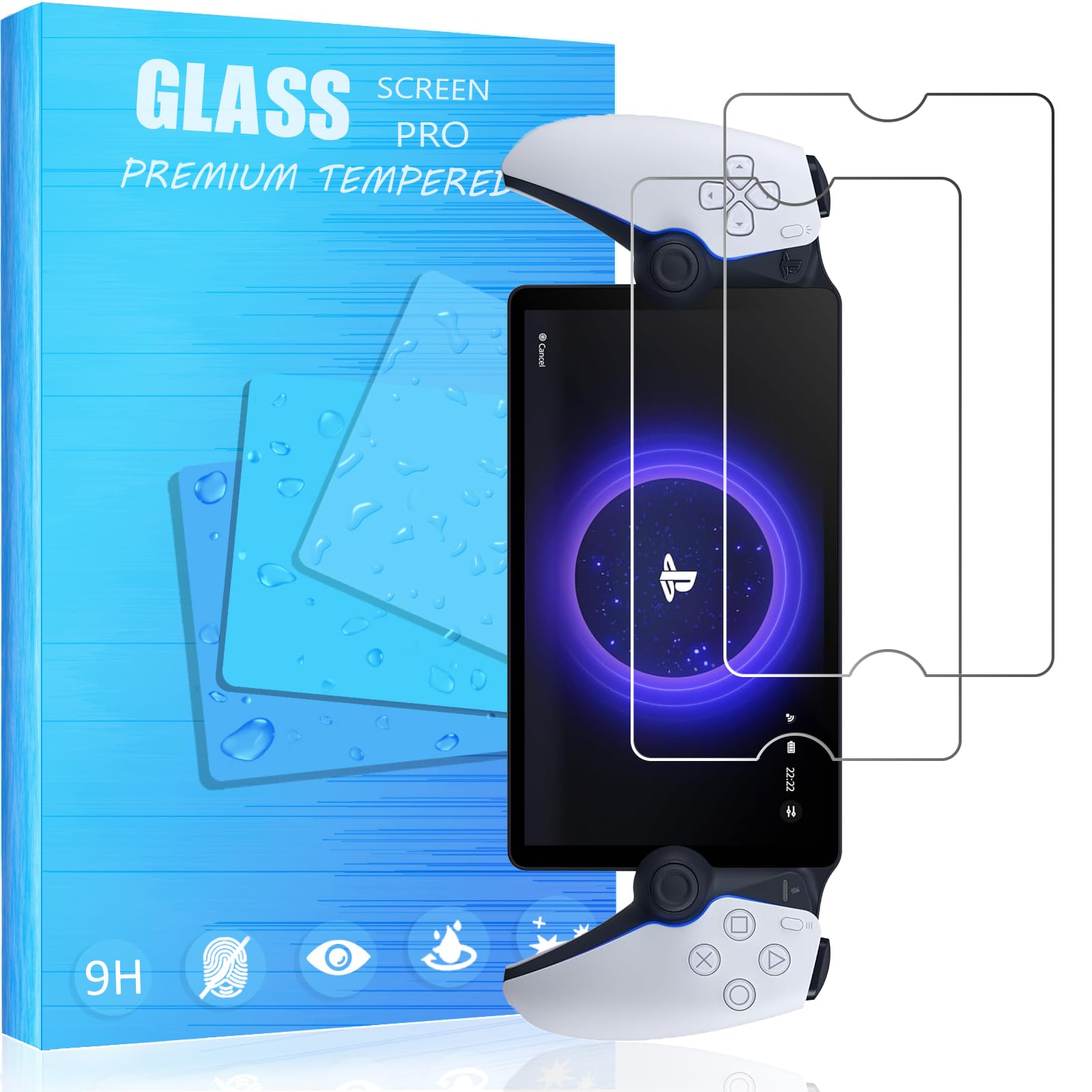 ・【対応機種】FOR Playstation Portal 8インチ 用のフィルム 強化ガラス 液晶保護フィルム。注: 同じ機種です。メーカーが提供するカメラの穴の開口部は異なる開口部がある場合があります、ご理解ください。モデルによってサイ...