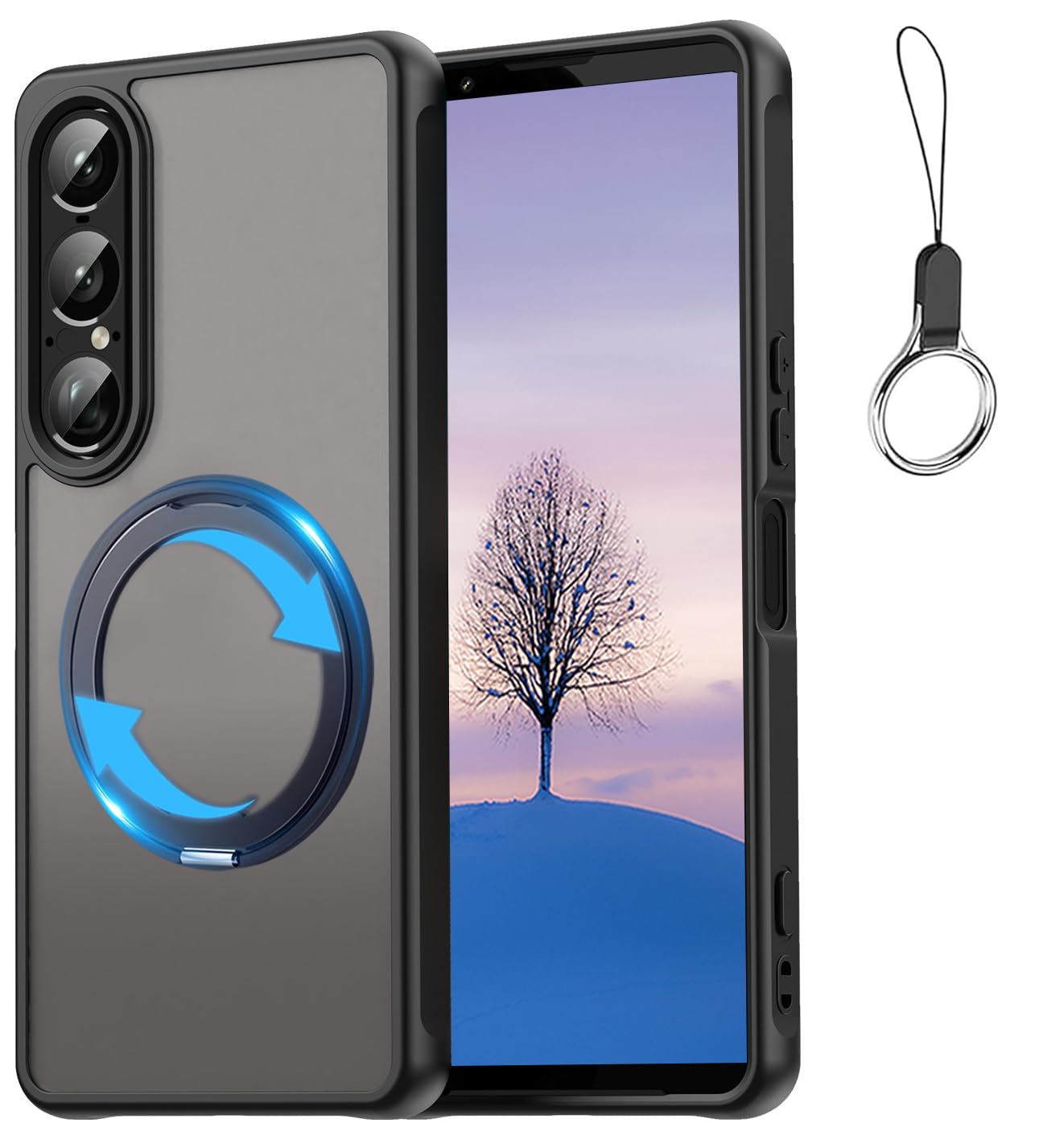 ・★【対応電話モデル】Xperia 1 VIIスマートフォン専用保護カバー。ご注文を確認する前に、必ずお手持ちの機種と選択した機種をご確認ください。・★【Magsafe対応】ケースをつけたままマグセーフ機能を快適に使用できます。背面に薄くて...