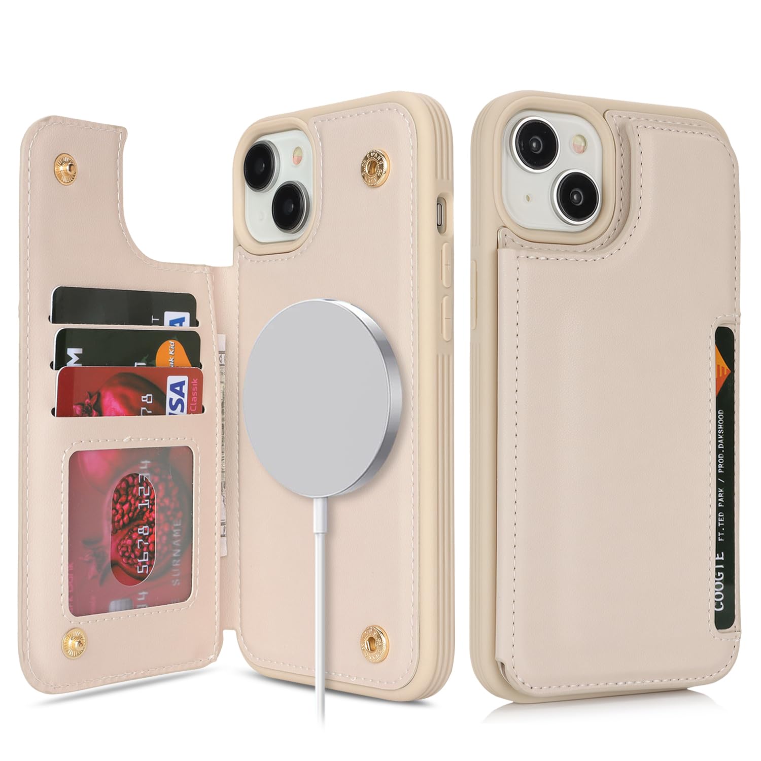 ・【対応機種】iPhone 14 Plus/15 Plus 6.7インチ： カメラ穴等すべて機種に合わせてお作りします！留め具の邪魔無し、滑り防止の素材を採用され、四角の縁四角の縁、とてもシンプルな感じで、しかも持ち易く、使い勝手がよいので...