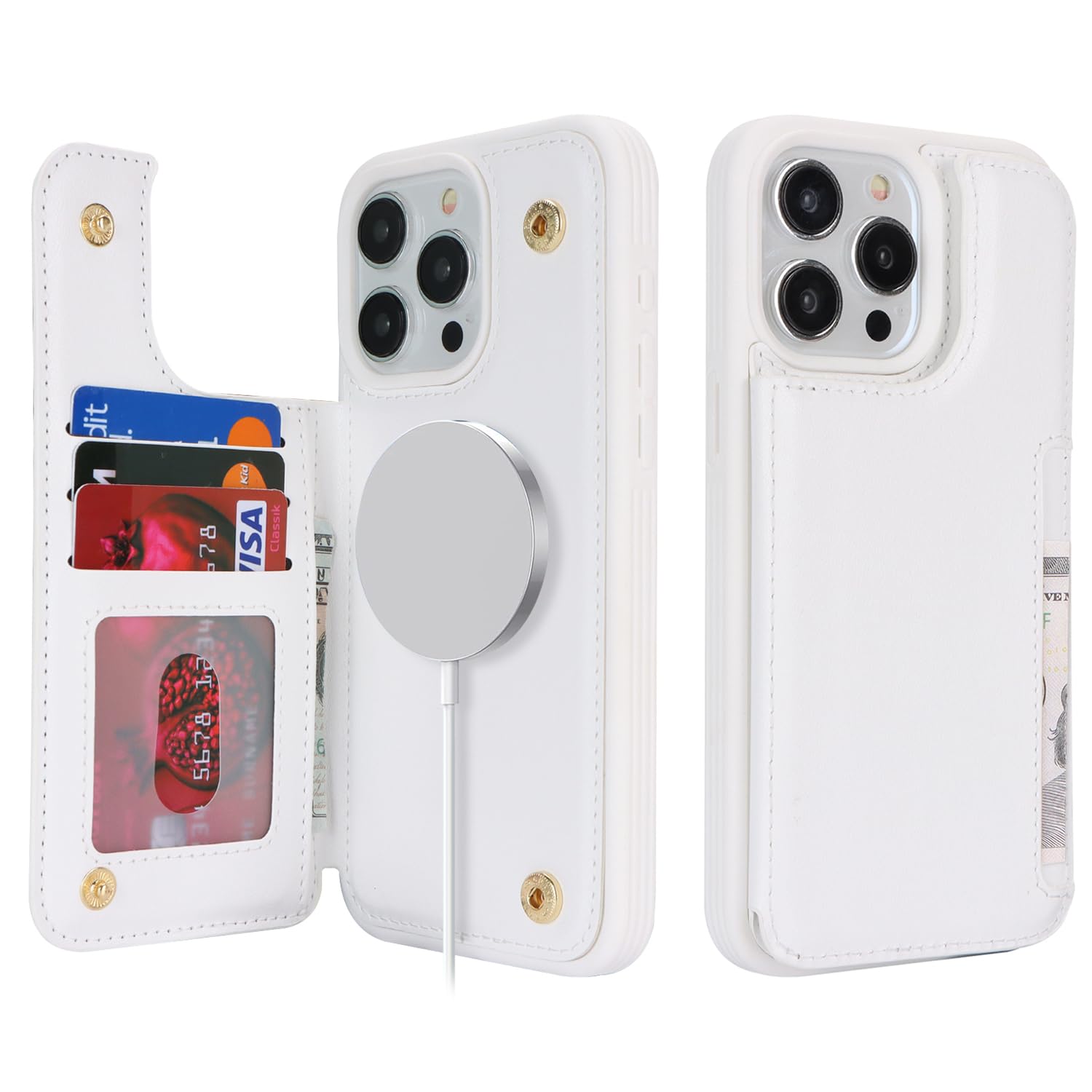 ・【対応機種】iPhone 13 Pro Max 6.5インチ： カメラ穴等すべて機種に合わせてお作りします！留め具の邪魔無し、滑り防止の素材を採用され、四角の縁四角の縁、とてもシンプルな感じで、しかも持ち易く、使い勝手がよいのです。ご注文...