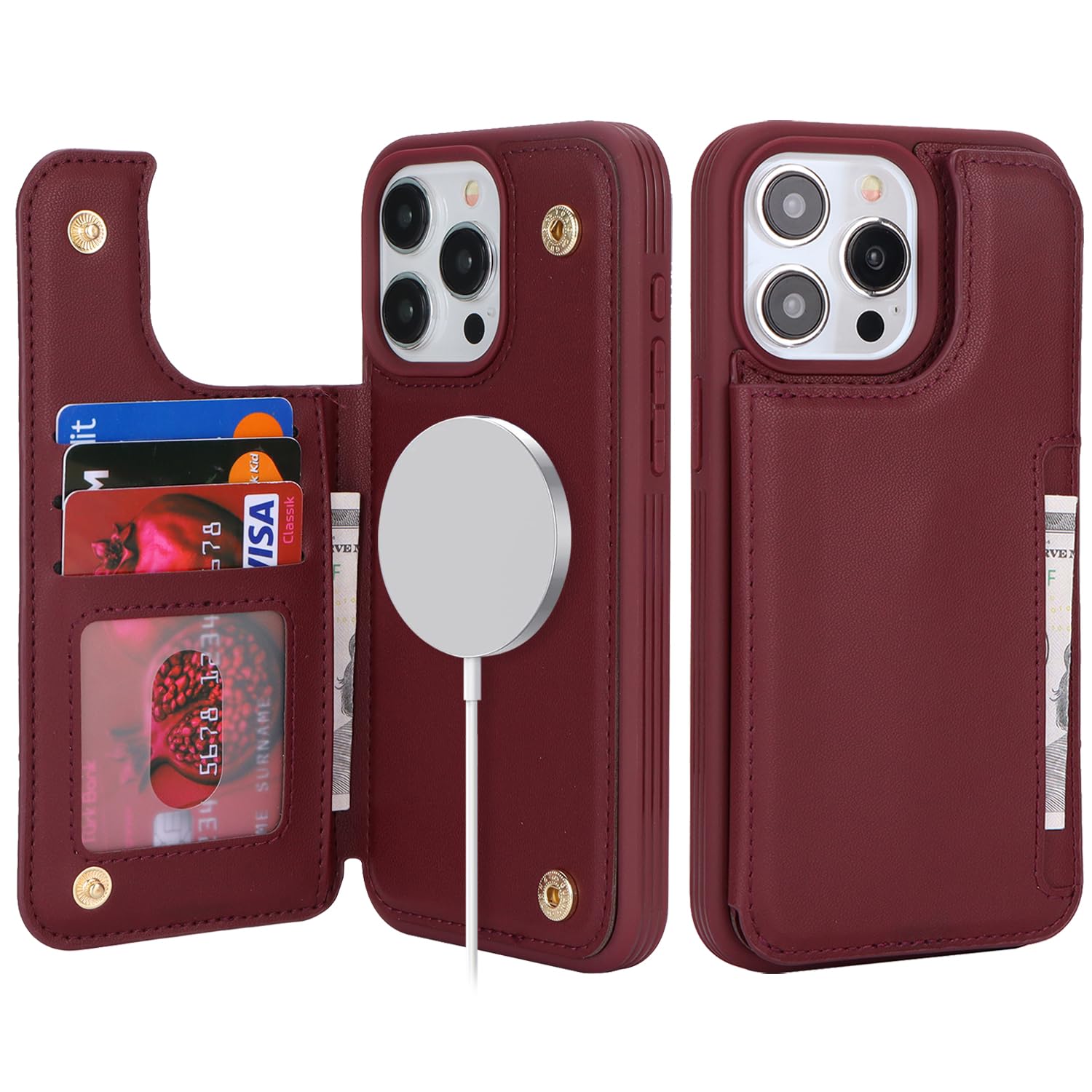 ・【対応機種】iPhone 13 Pro Max 6.5インチ： カメラ穴等すべて機種に合わせてお作りします！留め具の邪魔無し、滑り防止の素材を採用され、四角の縁四角の縁、とてもシンプルな感じで、しかも持ち易く、使い勝手がよいのです。ご注文...