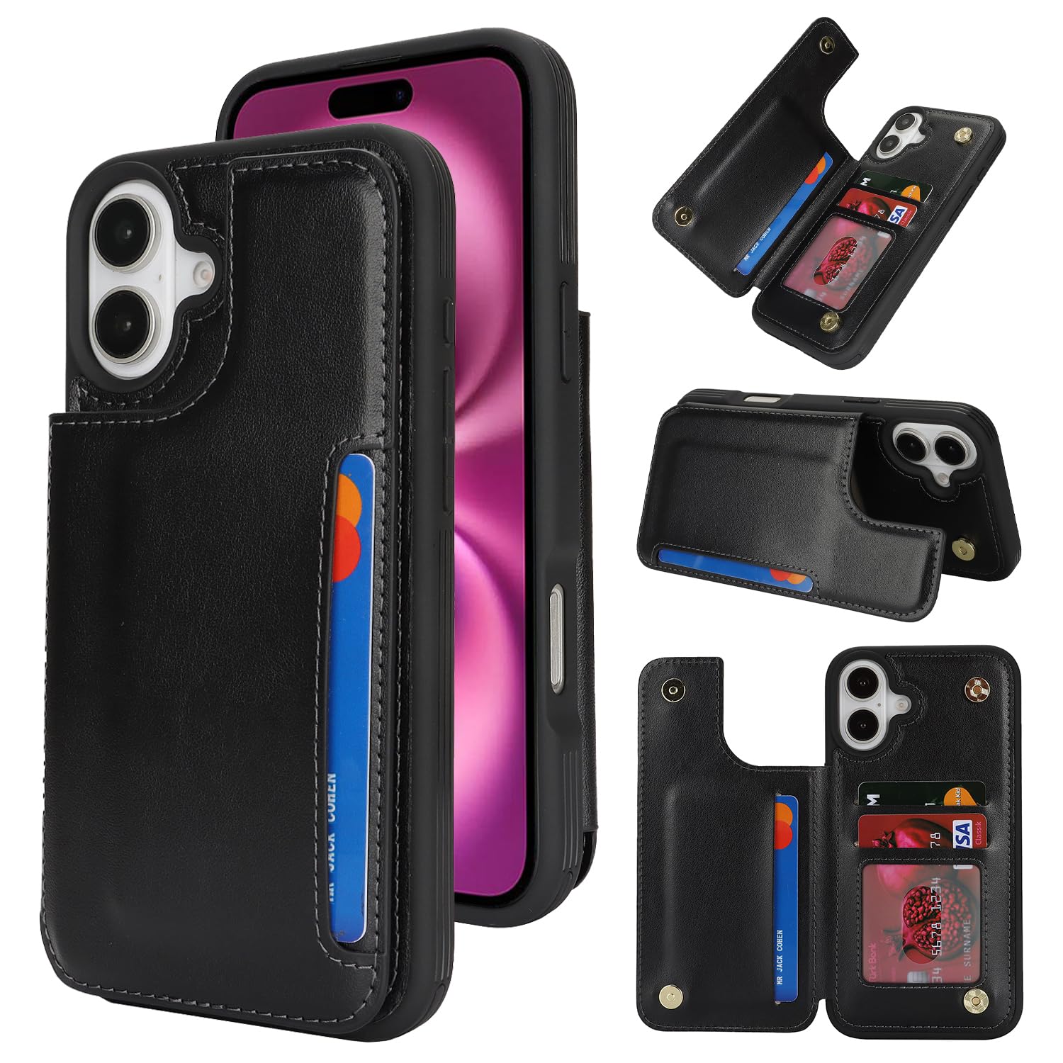 ・【対応機種】iPhone 16 Plus 6.7インチ： カメラ穴等すべて機種に合わせてお作りします！留め具の邪魔無し、滑り防止の素材を採用され、四角の縁四角の縁、とてもシンプルな感じで、しかも持ち易く、使い勝手がよいのです。ご注文を確定...