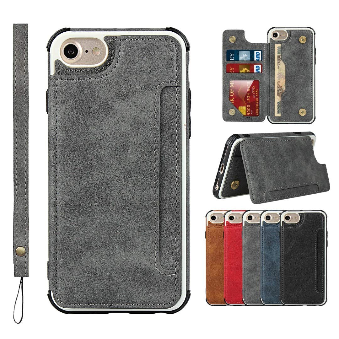 ・【対応機種】iPhone 6/7/8/SE 2020/SE 3 4.7インチ： カメラ穴等すべて機種に合わせてお作りします！留め具の邪魔無し、滑り防止の素材を採用され、四角の縁四角の縁、とてもシンプルな感じで、しかも持ち易く、使い勝手がよ...