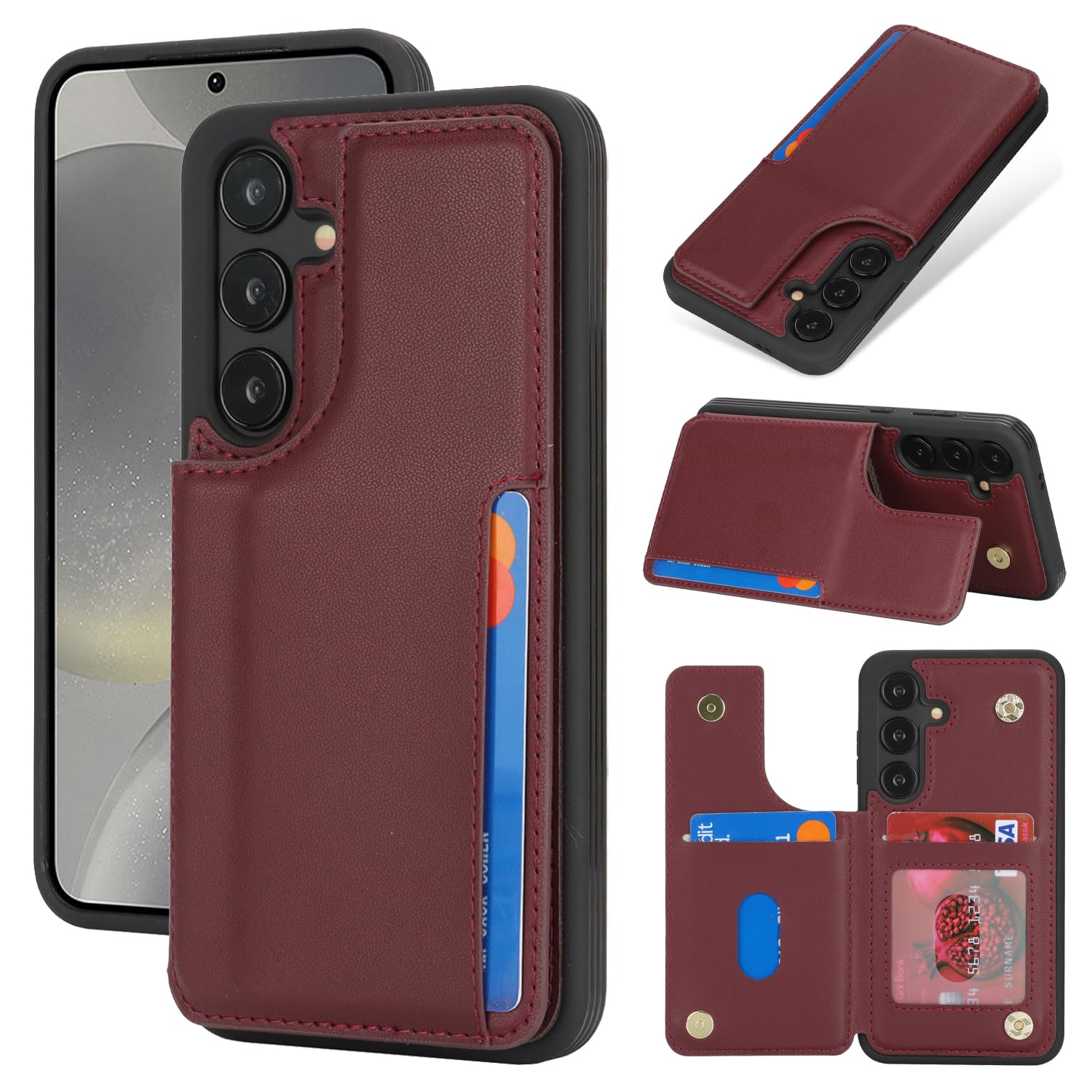 ・【対応機種】Samsung Galaxy S24 6.2インチ： カメラ穴等すべて機種に合わせてお作りします！留め具の邪魔無し、滑り防止の素材を採用され、四角の縁四角の縁、とてもシンプルな感じで、しかも持ち易く、使い勝手がよいのです。ご注...