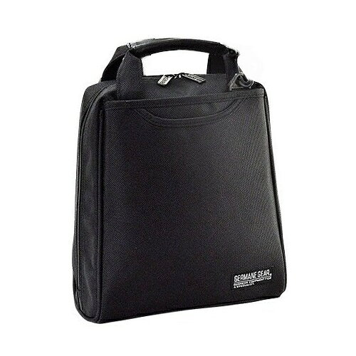 GERMANE GEAR（ジャーメインギア）ビジネスバッグ ブリーフケース メンズ 1680Dポリエスター B5サイズ対応 縦型 25×26×12cm 33751-01 ブラック 商　品　説　明 ◆ B5サイズ対応、ベーシックでコンパクトな...