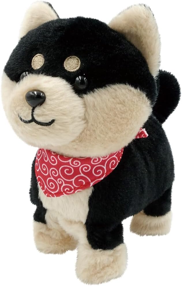 まねまねトコトコ　黒豆しば　8202−846 商　品　説　明 まねまねトコトコシリーズに、黒豆シバが登場！話しかけるとモノマネしながらシッポをフリフリトコトコ歩く姿がとってもかわいいシリーズです！ 1回の電池交換で連続約3時間遊べます。※ご...