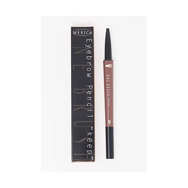 MERICA メリカ ワンブラッシュ アイブロウペンシル 2WAYキープ ブラウン 長持ち眉ティント 自然な仕上がり 夜はリキッド 朝はペンシル 汗・水に強い 落ちにくいアイブロウ プロ仕様 商　品　説　明 新品、未使用、未開封。付属品はワ...