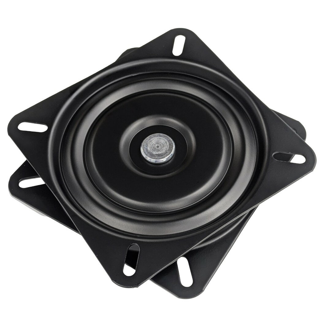 椅子用回転盤 160mm 商品説明 【スムーズな360°回転】 内部の潤滑ボールにより、静かで引っかかりのないスムーズな回転を実現。ノイズを抑えながら、自在に360°回転します。 【高い耐久性と安定性】 厚さ21mmのしっかりとした構造で、...