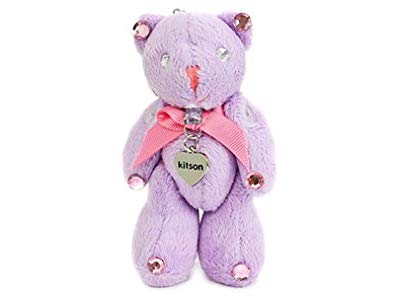 Kitson/キットソンベアキーホルダー KCH0208 パープル 商　品　説　明 Kitson(キットソン)からキュートなベアキーホルダーが登場です！ 大きさは約12cmのBIGサイズ。きらきら輝くスパンコールが可愛いです♪ ※こちらの商...