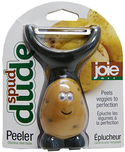 MSC Joie エムエスシージョイ Mr.ポテト ヨコ型ピーラー 皮むき器 キッチンツール かわいい デザインピーラー ステンレス刃 野菜 果物 じゃがいも にんじん ポテト 調理器具 使いやすい コンパクト 軽量 キッチン雑貨 おしゃれ...