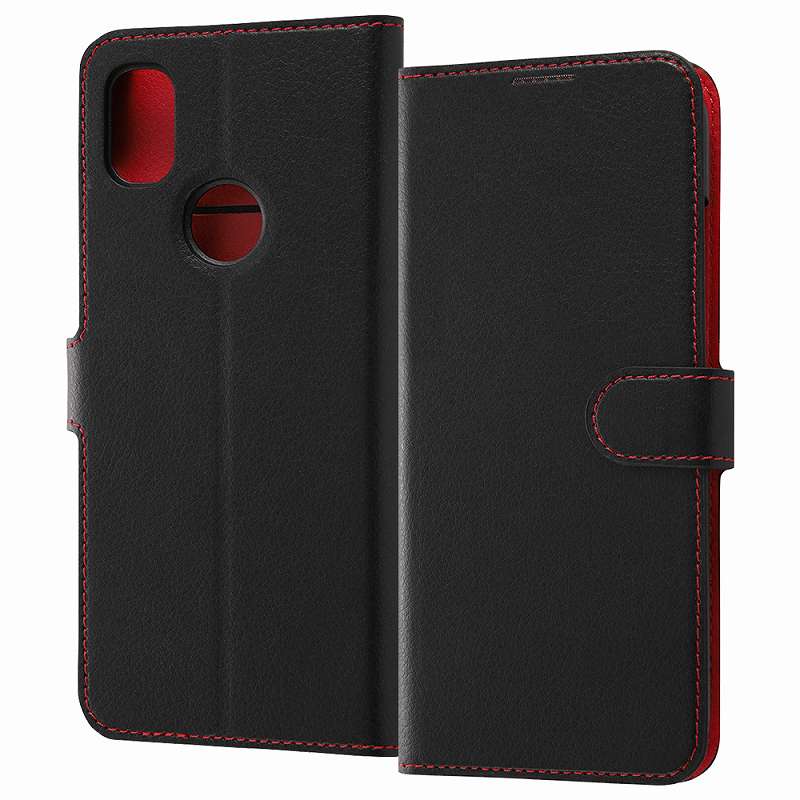 ブラック/レッドブラック/レッドブラック/レッドブラック/レッドブラック/レッドブラック/レッドブラック/レッド対応機種.：あんしんスマホ KY-51Bカラー／キャラ：ブラック/レッドカードたっぷり収納便利な機能を豊富に揃えた、手帳型ケース...