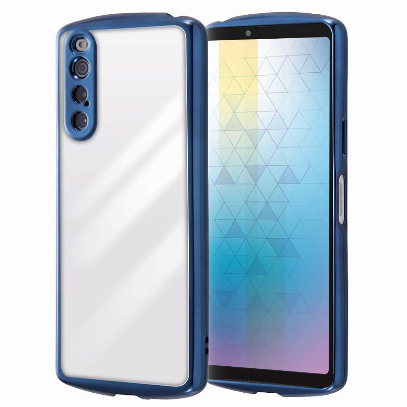 ブルーブルーブルーブルーブルーブルーブルーブラックラベンダーピンクゴールド対応機種：Xperia 10 Vカラー／キャラ：ピンクゴールドスマートフォンをメタモルフォーゼ使用する素材を”盛る”ことで”守る”メタリック加工ソフトケースカメラ周り...