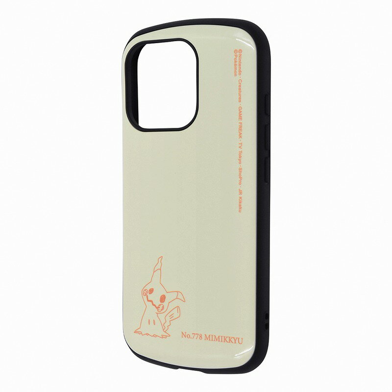対応機種：iPhone 16 Proカラー／キャラ：ミミッキュ手にフィットする 私だけのケース衝撃吸収性の高いキャラクターケース衝撃をやわらげ、傷にも強い【表面硬度3H】。フチが高く画面やカメラが傷つきにくい。ボタンや端子周りまで精密に保護...
