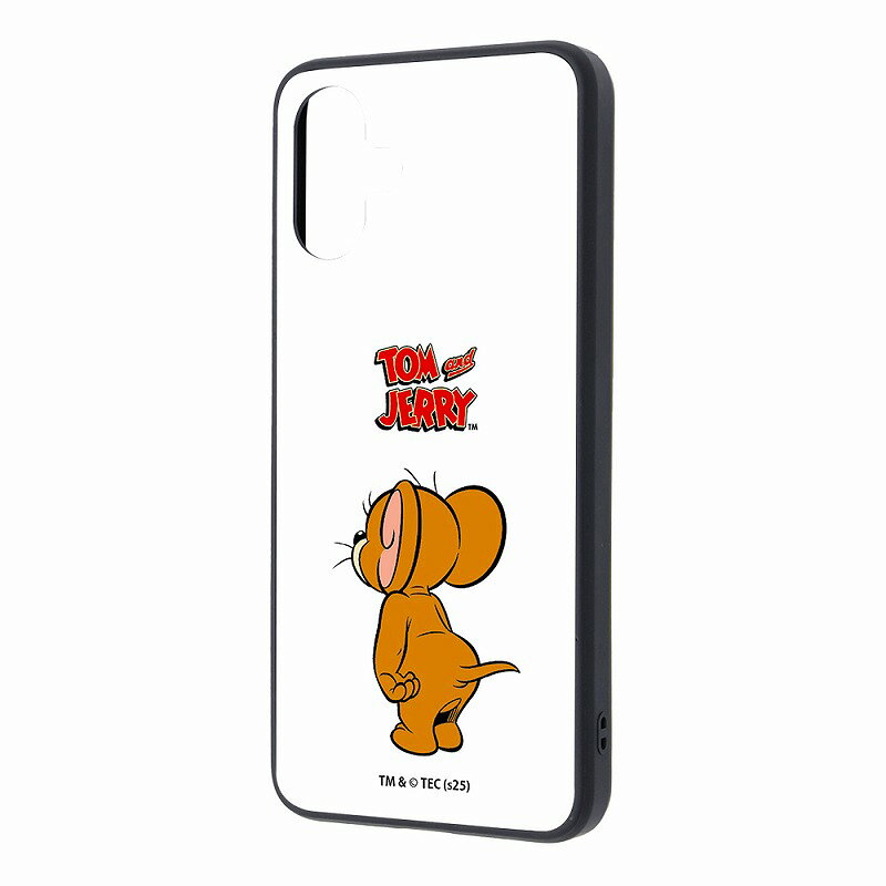 対応機種：Galaxy A25 5Gカラー／キャラ：トムとジェリー_ハンマーシンプルなキャラクターデザインケース2つの素材で端末を守るハイブリッド構造フチが高く画面やカメラが傷つきにくい。指紋が目立ちにくく質感の良いデザイン。衝撃と傷に強い...