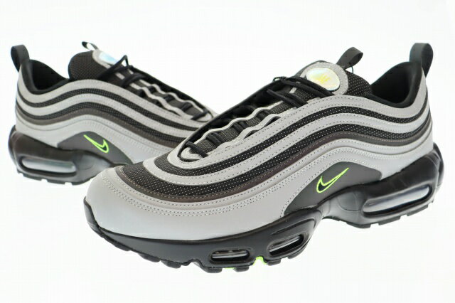 【中古】ナイキ NIKE ×Division Street ディビジョンストリート AIR MAX 95/97 Ducks of a Feather Lightning エアマックス95/97 IM2174-001 28.5 グレー ブラン...