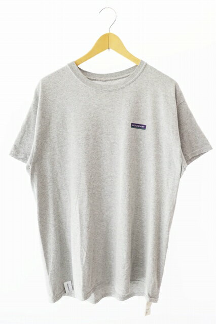 【中古】ディセンダント DESCENDANT 21SS HORIZON SS TEE ホライズン ロゴ プリント 半袖Tシャツ 211ATDS-STM02S 2 グレー ブランド古着ベクトル 中古☆AA★250904 メンズブランドディセン...