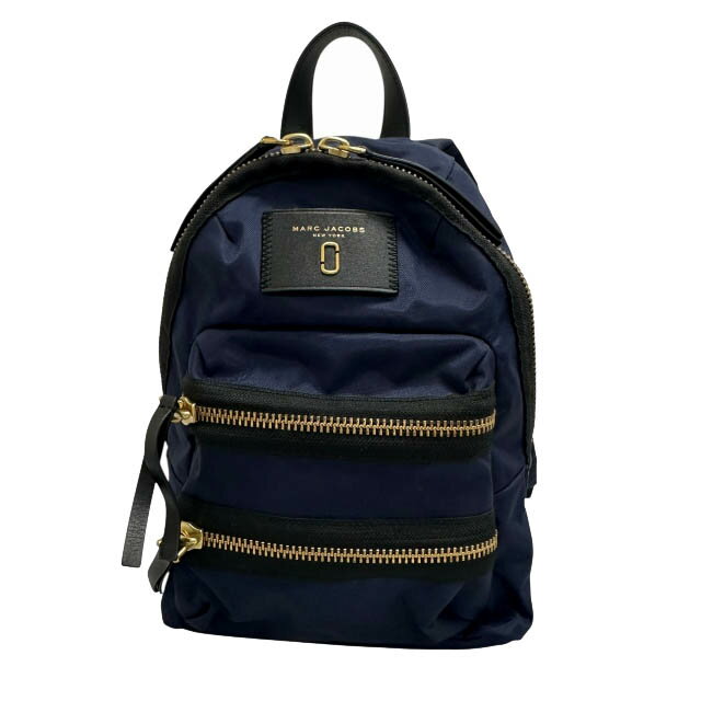 【中古】マークジェイコブス MARC JACOBS MINI BACKPACK ミニ バックパック リュック M0012702 紺ネイビー ブランド古着ベクトル 中古●▲260306 レディースブランドマークジェイコブス MARC JACO...