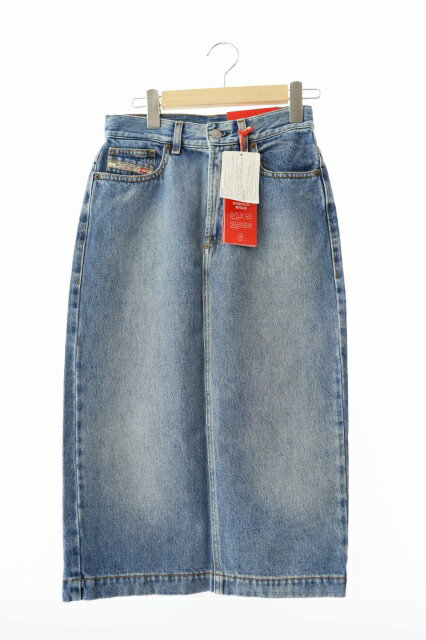 【中古】ディーゼル DIESEL De-Ronny Pencil Skirt デニム タイト スカート 25 ライトブルー ブランド古着ベクトル 中古 ●■ 251010ブランドディーゼル DIESEL表記サイズ25 ※実寸サイズを記載して...