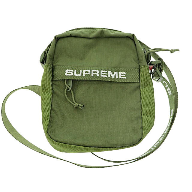 【中古】シュプリーム SUPREME 22AW Shoulder Bag Olive ロゴ ライン ショルダー バッグ オリーブ ブランド古着ベクトル 中古☆AA★▲251115 メンズブランドシュプリーム SUPREME実寸サイズヨコ：1...