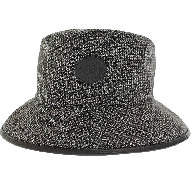 【中古】グッチ GUCCI GG チェック柄 リバーシブル バケット ハット 728837 黒 白 ブラック ホワイト ブランド古着ベクトル 中古☆AA★▲260126 メンズ レディースブランドグッチ GUCCI表記サイズ内タグが欠損して...