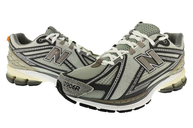 【中古】ニューバランス NEW BALANCE × N.HOOLYWOOD エヌハリウッド × INVINCIBLE インヴィンシブル 1906R M1906RNI 27.5 グレー ブランド古着ベクトル 中古▲■260131 メンズブラン...