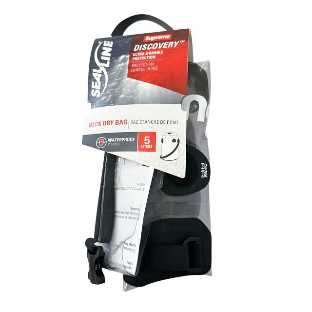 【中古】シュプリーム SUPREME 19SS SealLine Discovery Dry Bag 5L シールライン ディスカバリー ドライ バッグ アウトドア 黒ブラック ブランド古着ベクトル 中古☆AA★●▲260723ブランドシュ...
