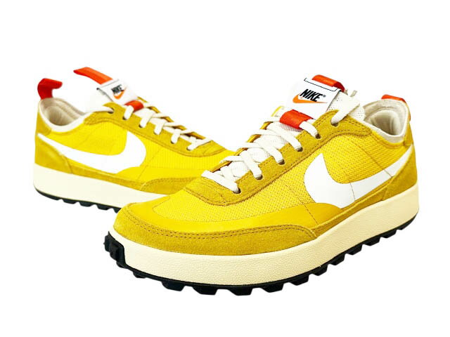 【中古】ナイキ NIKE × Tom Sachs トム サックス WMNS GENERAL PURPOSE SHOE ウィメンズ ジェネラル パーパス シュー DA6672-700 27.5 イエロー ブランド古着ベクトル 中古▲■2601...
