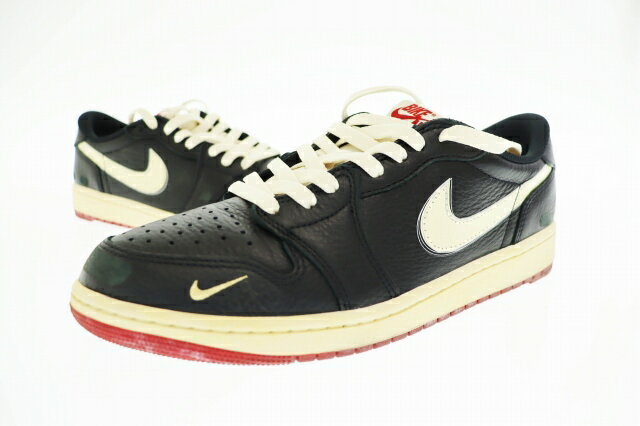 【中古】ナイキ NIKE ×Nigel Sylvester ナイジェルシルベスター AIR JORDAN 1 RETRO LOW OG Better With Time エアジョーダン 1 ロー ベター ウィズ タイム IB8958-001...