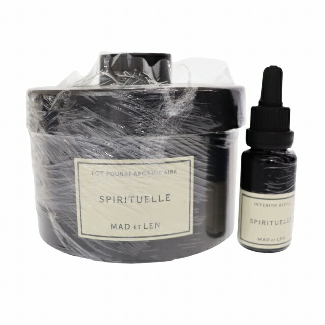 【中古】MAD ET LEN マドエレン POT POURRI APOTHICAIRE VEGETAL AMBER SMALL SPIRITUELLE ポプリ アポセカリー ヴェジェタル アンバー 琥珀樹脂 SPIRITUELLE スピリチ...