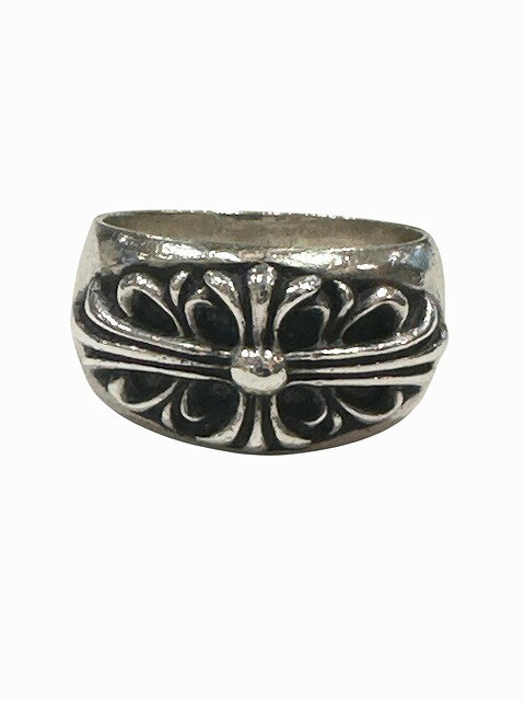 【中古】クロムハーツ CHROME HEARTS FLRL CRS 22号 フローラル クロス リング シルバー 指輪 ブランド古着ベクトル 中古 ☆AA★ ▲ 260324 メンズ 【ベクトル 古着】 260324ブランドクロムハーツ C...