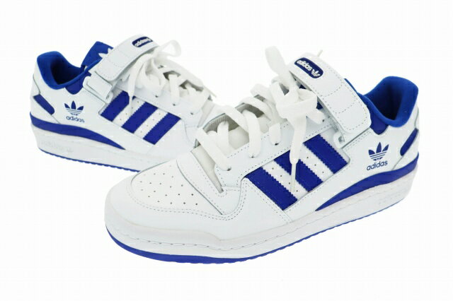 【中古】アディダス adidas FORUM LOW White Royal Blue フォーラム ロー ホワイト ロイヤル ブルー FY7756 27 白 青 ホワイト ブルー ブランド古着ベクトル 中古▲■260303 メンズブランドア...