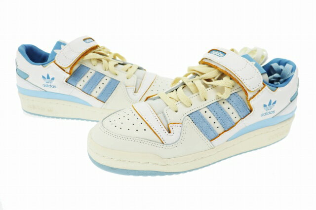 【中古】アディダス adidas FORUM 84 LG WHITE CLEAR SKY フォーラム ホワイト クリアスカイ GZ1893 26.5 ホワイト ブルー ブランド古着ベクトル 中古▲■260302 メンズブランドアディダス a...