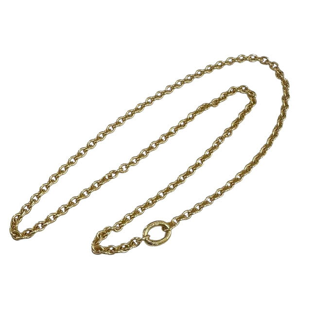 【中古】トムウッド TOMWOOD Ada Chain Slime Gold エイダ チェーン スリム ネックレス SILVER シルバー 925 20.5inch ゴールド ブランド古着ベクトル 中古▲■260304 メンズ レディースブ...