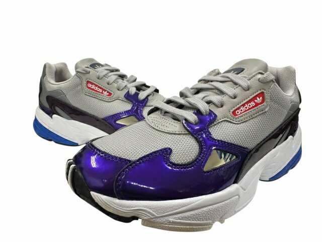 【中古】アディダス adidas FALCON W ファルコン DB2689 26.5 グレー パープル ブランド古着ベクトル 中古▲260407 メンズブランドアディダス adidas表記サイズ26.5cm US9 1/2実寸サイズ最大幅...