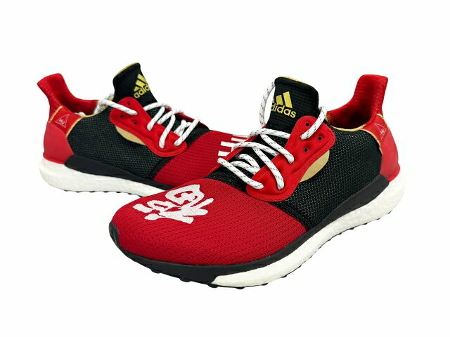 【中古】アディダス adidas ×Pharrell Williams ファレル ウィリアムス Solar HU Glide Red ソーラー フー グライド レッド EE8701 29 マルチカラー ブランド古着ベクトル 中古●▲■260...