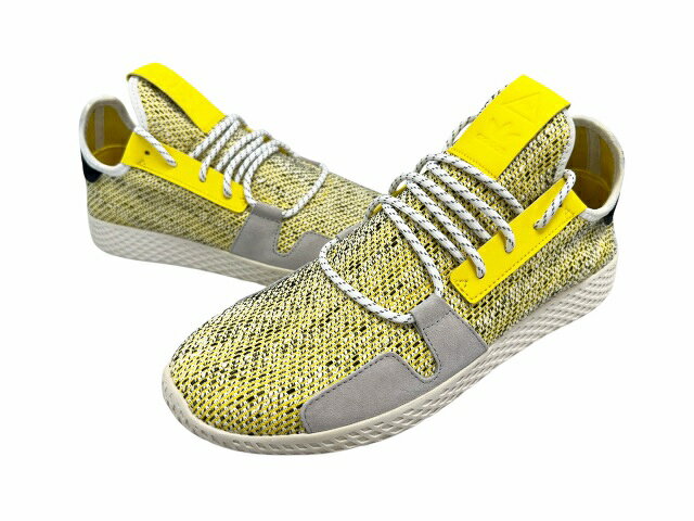【中古】アディダス adidas ×Pharrell ファレル Tennis Hu V2 Yellow BB9543 28.5 イエロー ブランド古着ベクトル 中古●▲■260719 メンズブランドアディダス adidas表記サイズUS10...