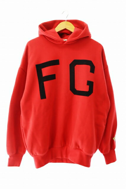 【中古】エフオージー エッセンシャルズ FOG ESSENTIALS FG MONARCHS HOODIE モナーク フーディ パーカー XS 赤 レッド ブランド古着ベクトル 中古 260620 メンズブランドエフオージー エッセンシャル...