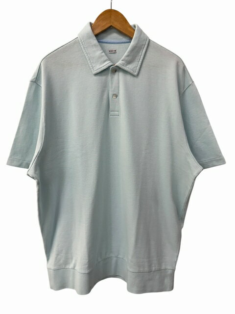 【中古】シークエル SEQUEL 26SS SWEAT POLO SHIRT BLUE スウェット 半袖ポロシャツ XL ブルー ブランド古着ベクトル 中古260615 メンズブランドシークエル SEQUEL表記サイズXL ※実寸サイズを記...