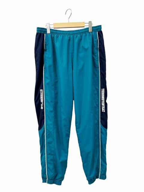 【中古】thisisneverthat ディスイズネバーザット Paneled Track Pant パネル トラック パンツ TN241WPANP01 L ライトグリーン ブランド古着ベクトル 中古260627 メンズ表記サイズL ※実寸...