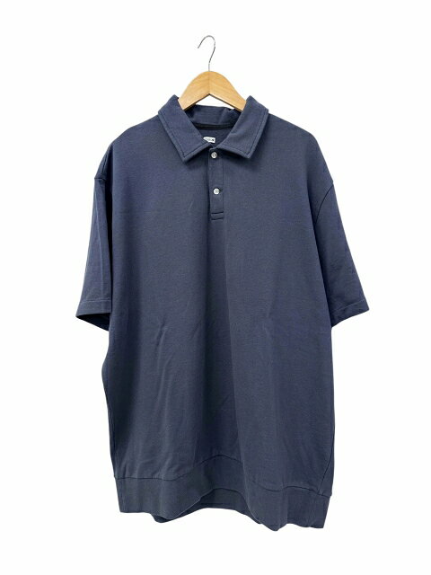 【中古】シークエル SEQUEL SWEAT POLO SHIRT スウェット ポロ シャツ XL 紺 ネイビー ブランド古着ベクトル 中古260717 メンズブランドシークエル SEQUEL表記サイズXL ※実寸サイズを記載しておりますの...