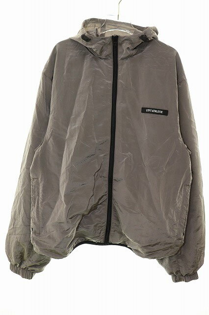 【中古】リフト LYFT STRETCH NYLON WAPPEN HOODIE JACKET GREY S アスレチック ジャケット ナイロン グレー 【ブランド古着ベクトル】●260513 メンズ 【ベクトル 古着】 260513表記サ...