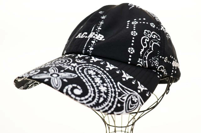 【中古】エフシーレアルブリストル F.C.Real Bristol FCRB BANDANA NYLON CAP BLACK FCRB-260040 バンダナ ナイロン キャップ ブラック ペイズリー 【ブランド古着ベクトル】260630 ...
