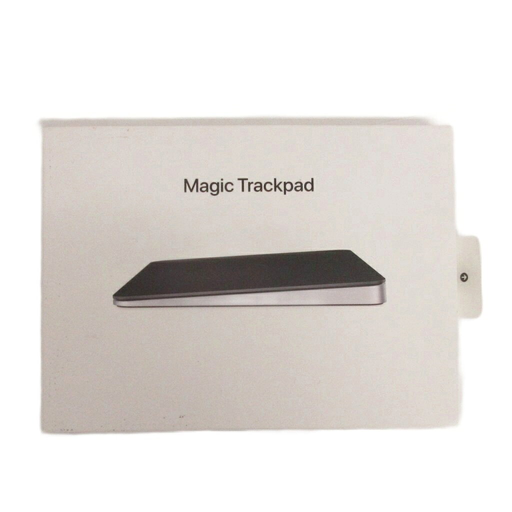【中古】アップル Apple 美品 Magic Trackpad トラックパッド タッチ MMMP3ZA/A 黒 ブラック その他 【ベクトル 古着】 260720ブランドアップル Apple表記サイズ-実寸サイズタテ 11.5　ヨコ 16...