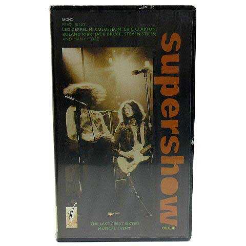 【中古】未使用品 未開封 VHS ビデオテープ 東芝EMI スーパーショウ THE GREAT SIXTIES MUSICAL EVENT SUPER SHOW TOVW-3057 【ベクトル 古着】 230421実寸サイズ---　仕様・L...