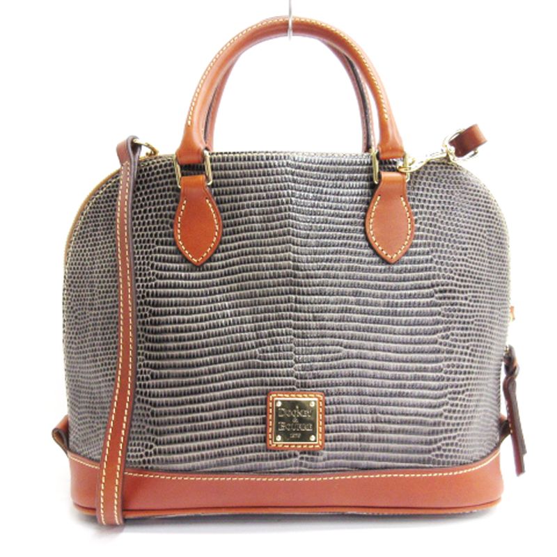 ドゥーニー&バーク DOONEY&BOURKE キャンバス レザー レッド系 ドゥーニー&バーク DOONEY&BOURKE キャンバス レザー レッド系