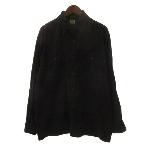 【中古】プライベートメンバー Private Member シャツ 長袖 ブラック M 260309E メンズ 【ベクトル 古着】 260309表記サイズM実寸サイズ肩幅：50cm　身幅：56cm　着丈：74cm　袖丈：60cm　　素材ポリ...