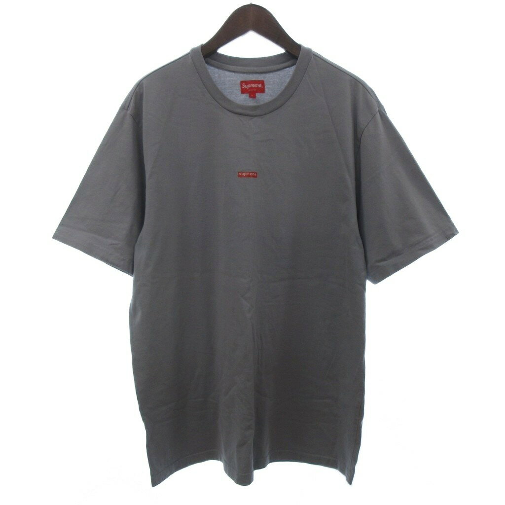 【中古】シュプリーム SUPREME 22SS Typewriter タイプライター ショートスリーブ トップ Tシャツ 半袖 クルーネック グレー L メンズ 【ベクトル 古着】 260622ブランドシュプリーム SUPREME表記サイズ...